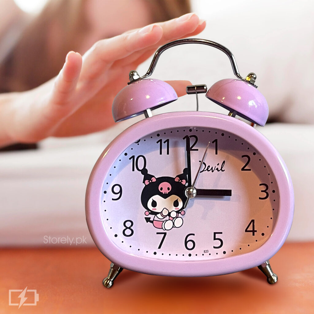 Tick Tock Alarm Clock - flipzone.pk